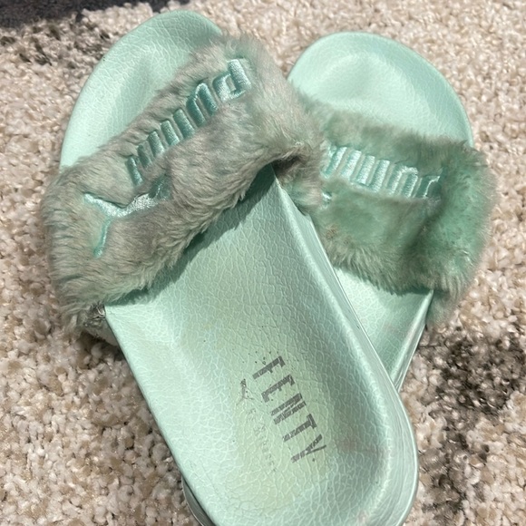 Savage X Fenty | Shoes | Savage X Fenty Puma Fluffy Slides | Poshmark